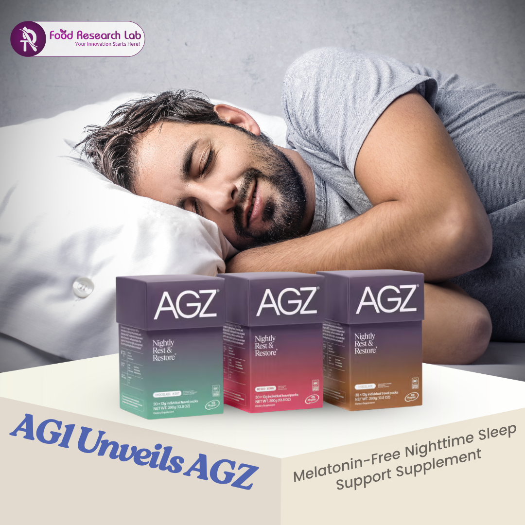 AG1 Launches AGZ: Melatonin-Free Sleep Powder Enhancer