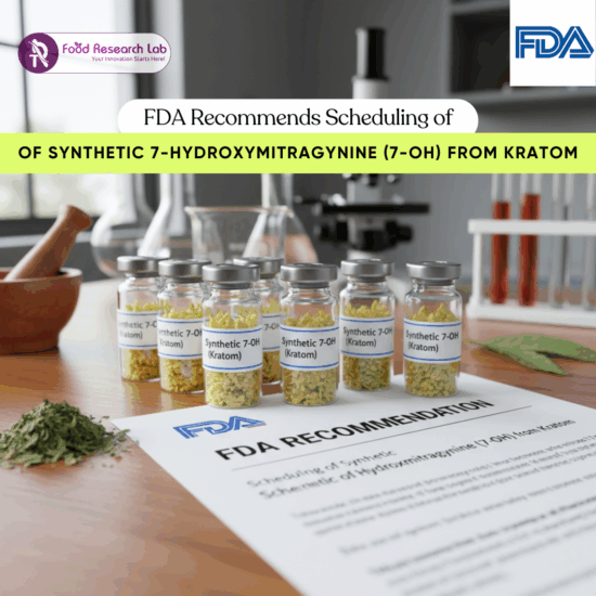 FDA Recommends Scheduling of Synthetic 7-Hydroxymitragynine (7-OH) from ...